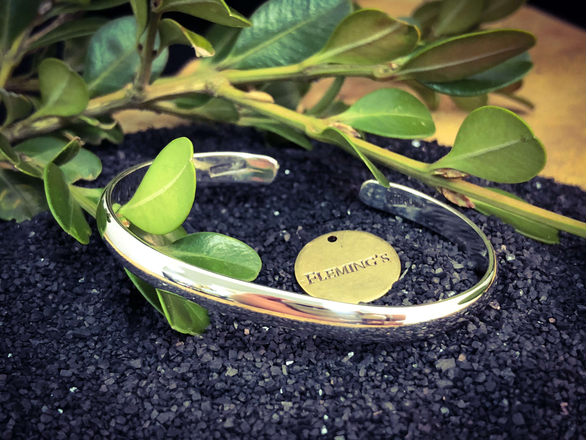 JB1 - Plain Cuff Bracelet – Fleming's Engraving